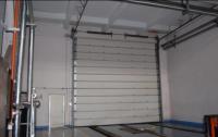 China Double Skinned Panels Overhead Sectional Door Wind Resistance for sale