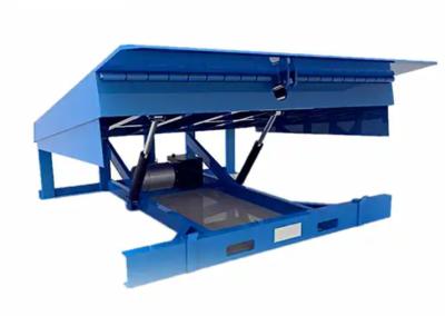 中国 設置 敷地内 荷乗ドックレベル 粉末塗装 完成 コンテナ 荷乗ランプ 調整可能なヤードドックレベル 販売のため