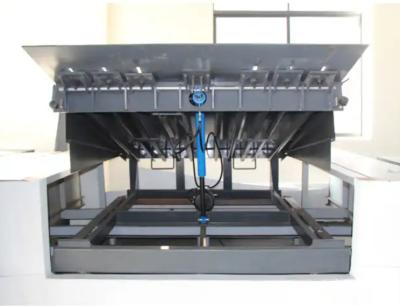 China Niveladores de puertas galvanizados para diseño seguro 25000-40000LBS Capacidad Almacén 6t 8t 10t 12t Acero carga fija en venta