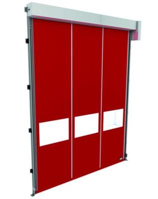 China Industrial Automatic High Duty Steel Structure Rapid Roller Doors Safety Guaranteed for sale