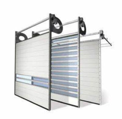 China Aluminum Transparent High Speed Spiral Door Safety Efficiency Automatic Warehouse for sale