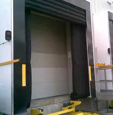 China Wear-resistant Fabric Loading Dock Shelters Customized Color High Durability Industrial Dock Shelter Sponge Dock Seal for sale