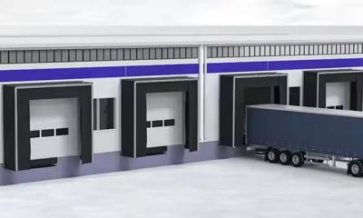 China Estructura de acero de trabajo pesado refugio de muelle inflable resistente al fuego y a los rayos UV Forma rectangular PVC de alta calidad ajustable en venta
