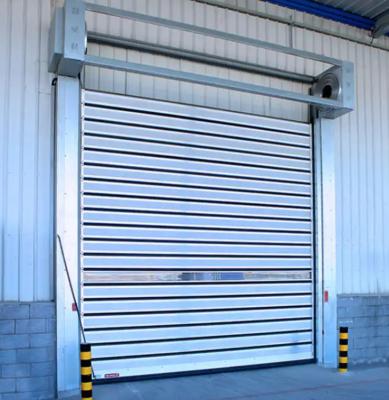 China High Speed Motorized Spiral Door With Photoelectric Sensor 0.8m/s Speed And 220V/50HZ Power Supply  Industrial Automatic for sale