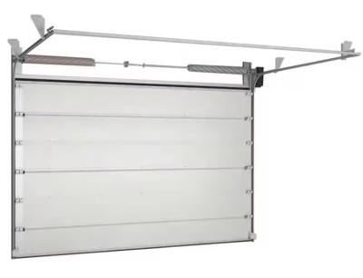 China Security White Steel Overhead Sectional Door Insulated Manual/Automatic Operation Wholesale Modern Electric en venta