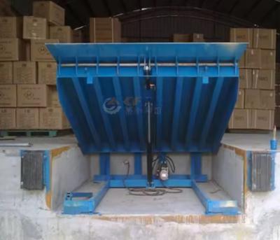 China Nivelador eléctrico de muelle de carga con capacidad de 10 000-20 000 libras acabado recubierto en polvo y seguridad mejorada en venta