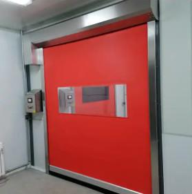 China Modern Security Rapid Roller Doors with Thermal Insulation for Enhanced Safety Food Factory Automatic for sale