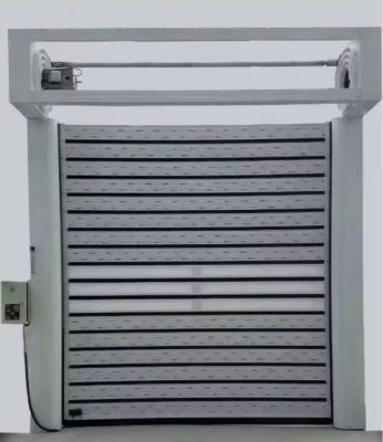 China Photoelectric Sensor Speed Spiral Door -20\u2103~ 50\u2103 Temperature Range PLC Control automatic high speed door for sale