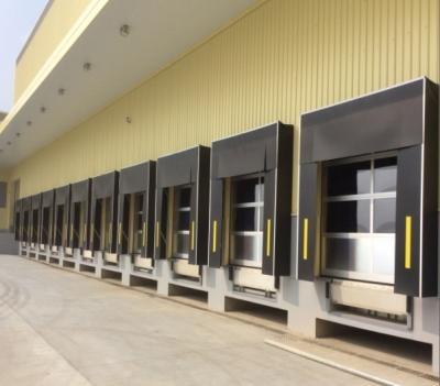 China Excellent UV Resistance Industrial Adjustable Inflatable Insulated Airtight Sealed Dock Shelter zu verkaufen