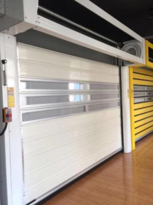 China Customized Insulated Sectional Garage Doors With Polyurethane Foam Windproof Soundproof And Thermal Insulation for sale