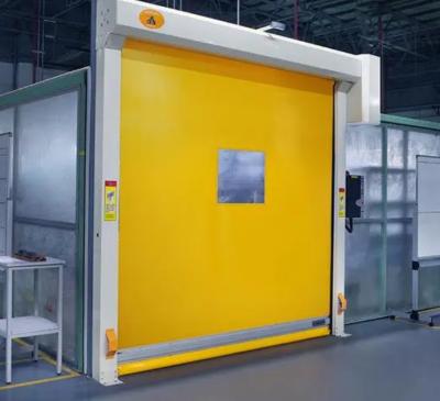 China Industrial Rapid Low Maintenance And Speed Self Healing High Speed Roller Shutter Door for sale