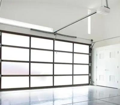 中国 絶好の保温 水密度 3級 透明ガラス 切断式 ガレージドア 近代的なデザインスタイル 販売のため