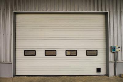 중국 알루미늄 또는 비닐 임계 50mm-80mm 두께와 폴리유레탄 폼 단열과 상업적인 섹션 문 판매용