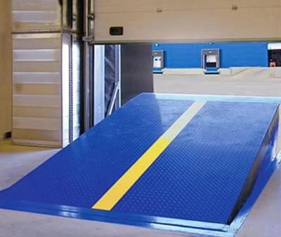 China Taller de nivelación de puertas automáticas de placa de muelle 25000-40000LBS de diseño seguro Fuente de energía hidráulica personalizada en venta