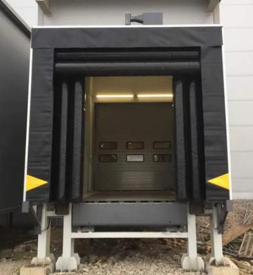 China Modern Wear-resistant Cord Fabric Adjustable Loading System dock door shelter Retractable Tunnel Dock Seal Automatic Pvc Rite-hite Loading Dock Shelter for sale