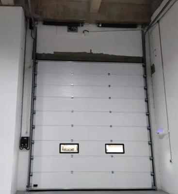 China Best Industrial Door Manufacturer Direct Supply Sectional Steel Doors Lift Door with Foam-Filled Insulation and Automatic Formed Design for sale