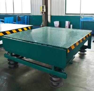China Hydraulic Loading Dock Leveler Workshop Automatic Dock Plate Safe Design for Smooth Electric Container Equipment Mobile Truck Loading and Unloading for sale