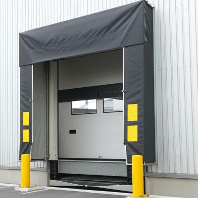 China Industrial Position Adjustable Loading System Dock Door Shelter for Protection From The Elements and Weather Resistance for sale