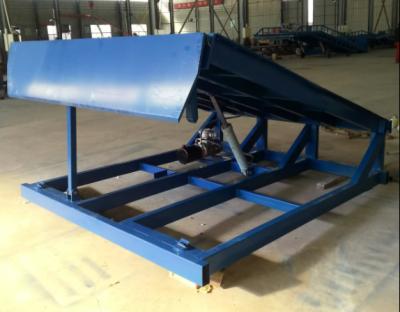 China Automatic Dock Plate Dock Door Levelers Safe Electric Hydraulic Dock Leveler 6-15 Tons Factory Loading Container Dock Leveler for sale