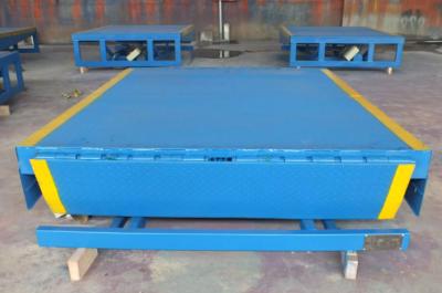 China Safety Chains Push Button Controls Dock Door Levelers Workshop Automatic Dock Plate Dock Door Levelers for sale