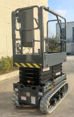 China 24V Battery Voltage Electric Articulating Boom Lift 1.5 KW Motor Power Compact Platform For Elevated Work Operations for sale