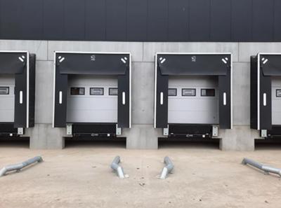China Excellent Weather Resistance Industrial Adjustable Modern 3400*3400MM PVC Inflatable Inflatable Insulated Airtight Sealed Dock Shelter for sale