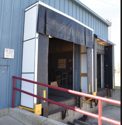 China Industrial Adjustable Loading System dock door shelter with Thermal Insulation Good Sealing Cold Storage Loading Platform for sale