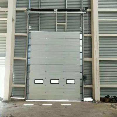 Porte aérienne sectionnelle du panneau 40mm avec l'anti système de rupture