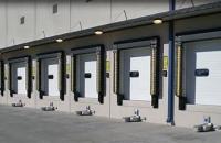 China Fireproof Loading Dock Shelters Polyester Fabric Automatic With Remote Controlled for sale