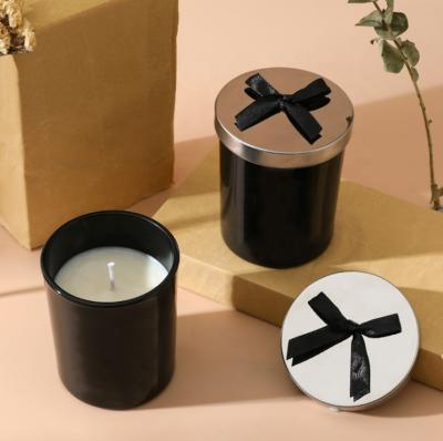 China Aromaterapia Scented 7x8.4cm luxuosos da vela da casa do frasco fragrância de vidro à venda