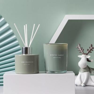 Cina Il contenitore di regalo profumato di lusso della candela di Amazon fissa la fragranza domestica in vendita