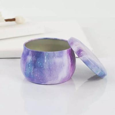 Cina L'aroma di lusso del metallo dell'insieme del regalo inscatola la cera della soia del barattolo ha sentito le candele in vendita