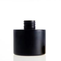 China Hot Syle Luxury Black Round 100ML Diffuser Glass Bottle for sale
