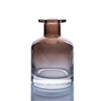 China Round Luxury Gradients 50ml Diffuser Glass Bottle for sale