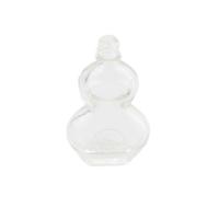 China Clear Gourd Shape 10ml Essential Balm Glass Bottle for sale