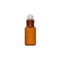 China 2ml Amber Glass Roll On Bottles for sale