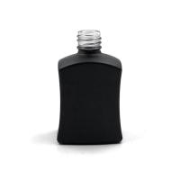 China Black Painted UV Protected 17ml Empty Nail Polish Bottles for sale