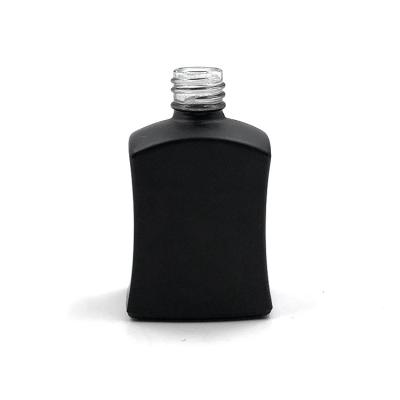 China El negro pintó las botellas vacías protegidas ULTRAVIOLETA del esmalte de uñas 17ml en venta