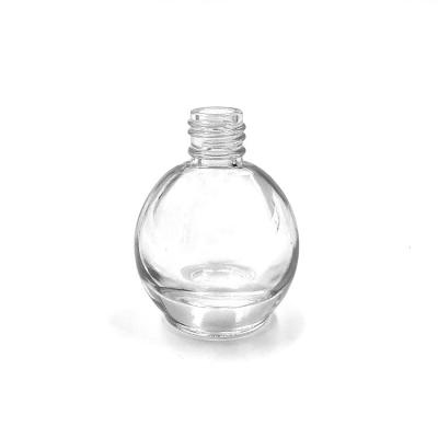 China 10ML DE DUIDELIJKE VAN HET HET NAGELLAKglas VAN KLEUREN LEGE RONDE SHAPE FLESSEN VAN HET DE KRUIKENglas Te koop