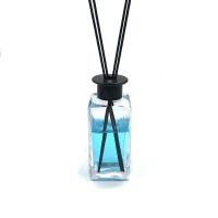 China Clear Crystal 8 Ounce 240ml Square Diffuser Bottles for sale