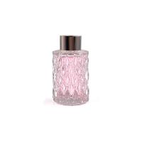 China Silver Cap 160ml Diffuser Glass Bottle With Travel Plug for sale