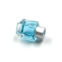 China Silver Screw Neck 50ml Reed Diffuser Glass Bottles for sale