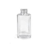 China Square Decorative Crystal 115ml Glass Bottle For Reed Diffuser for sale