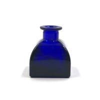 China Room Blue Coating 50ml Decorative Diffuser Bottles for sale