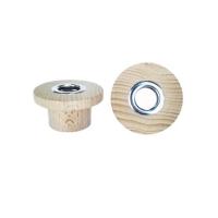 China Round Aromatherapy Wood Cover 100ml Reed Diffuser Cap for sale