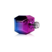 China 10ml Rhombus Electroplate Empty Nail Polish Bottles for sale