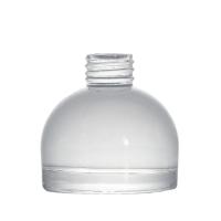 China Customised Round Clear 120ml Glass Bottle For Reed Diffuser for sale