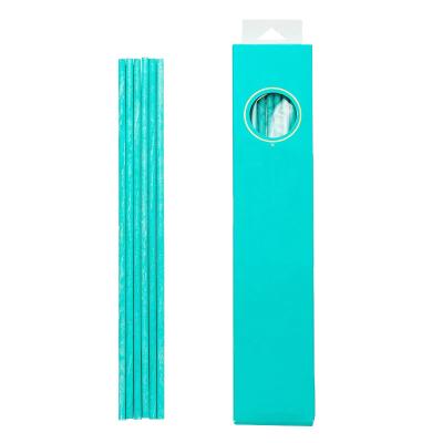 China Fibra colorida 30CM Reed Diffuser Sticks da fragrância, varas do difusor do refrogerador de ar 6pcs à venda