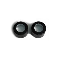 China 28mm Burnished Black Color Plastic Plug Reed Diffuser Cap for sale