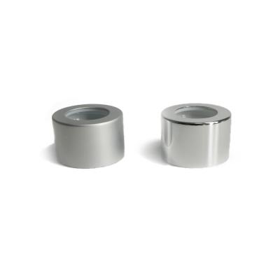 China Casquillo de plata brillante del difusor del tornillo de 28m m para la botella casera del aroma en venta